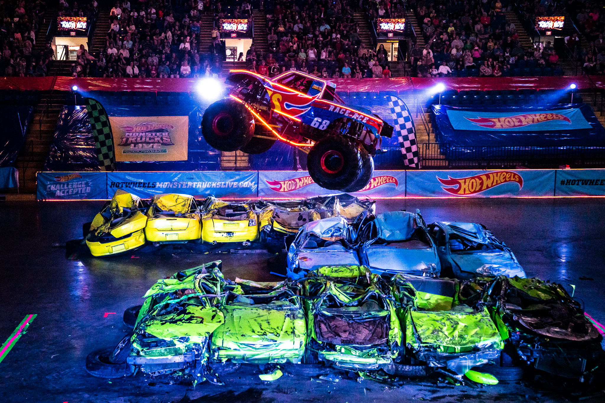 ¡El Emocionante Espectáculo Hot Wheels Monster Trucks Live: Glow-N-Fire Llegará A Monterrey En ...